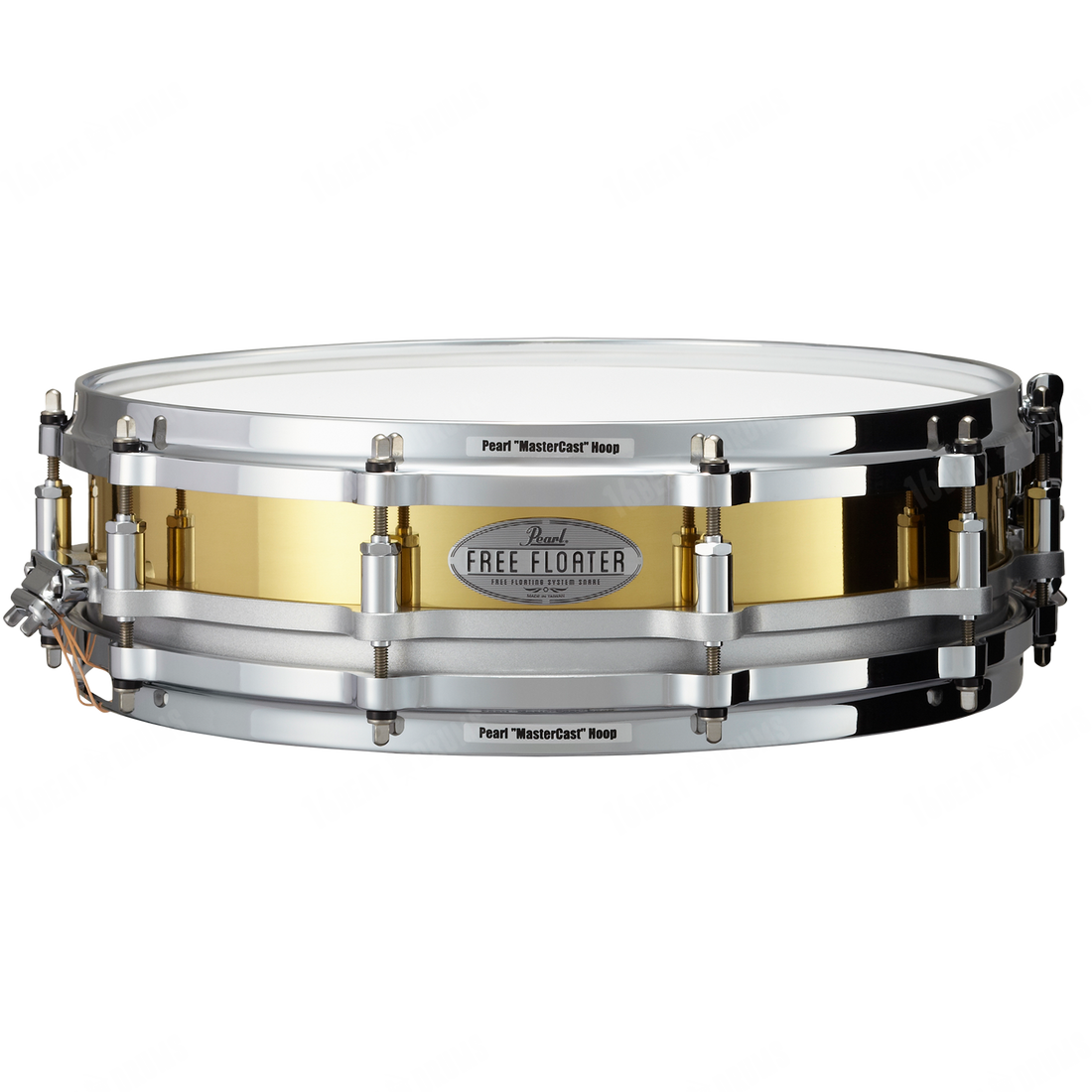 Pearl Free Floating Brass Snare Drum 14" x 3.5" FBN1435/C – 16 Beat Drums | Online Drum Shop ...