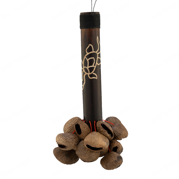 Pearl Pangi Nut Shaker with Bamboo Handle PBPGBH12 – 16 Beat Drums ...