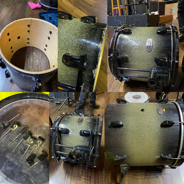 MAKE UGLY, DIRTY DRUM SETS LOOK NEW AND SOUND GOOD AGAIN! – 16 Beat ...