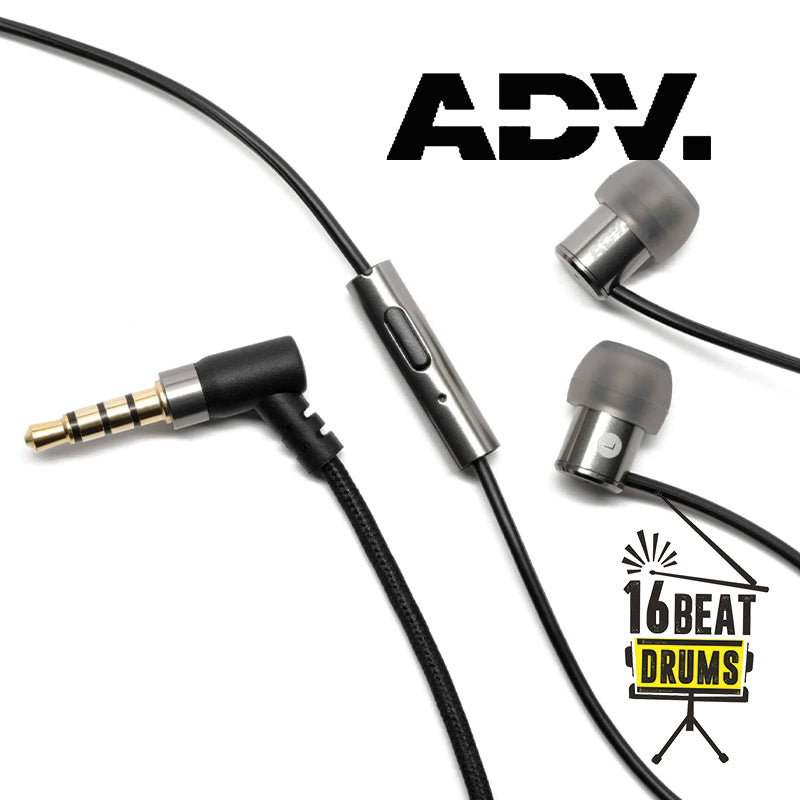 ADVANCED 1M Micro Aluminum In-ear Monitors – 16 Beat Drums | Online ...