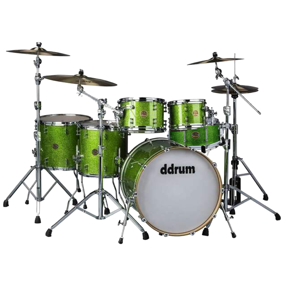 ddrum Dios Drum Set (Shell Pack) - Emerald Green Sparkle (6 piece) – 16 ...